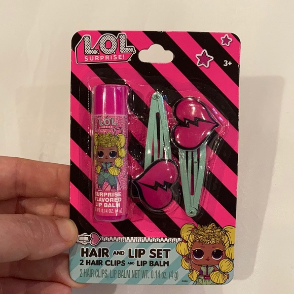 L.O.L. Surprise! | Toys | Lol Surprise Doll Hair Lip Set Balm Clips ...